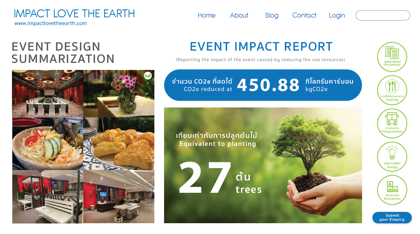 จัดงานเลี้ยงนอกสถานที่อย่างไรให้ยั่งยืน - Impact Catering